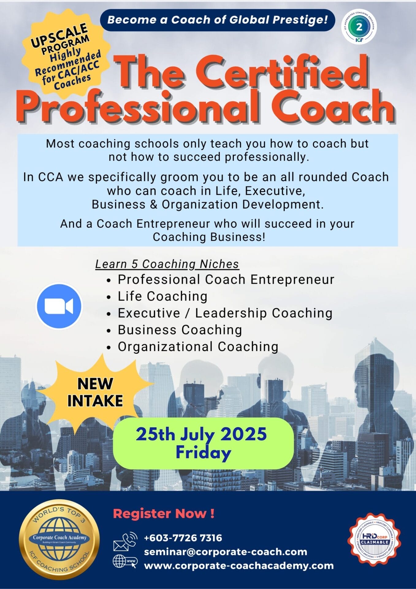 Certified Professional Coach - Corporate Coach Academy